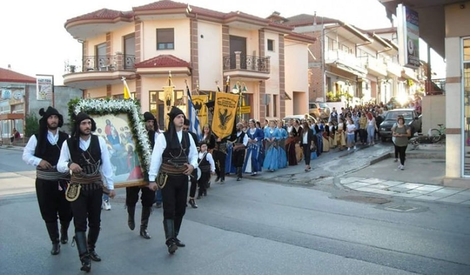 Στον Κοπανό Ημαθίας η ιερή εικόνα της Παναγίας της Λάλογλης από το Καρς