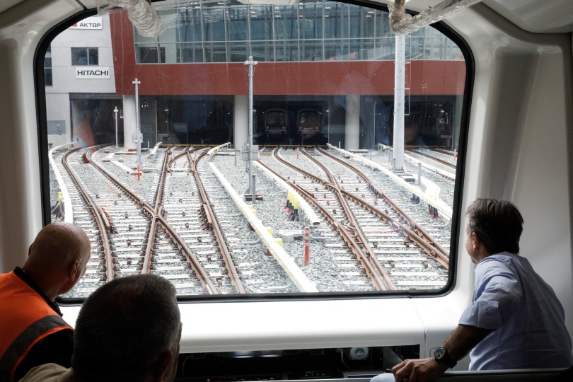 Τις πρώτες δοκιμαστικές διαδρομές με επιβάτες έκανε το μετρό της ...