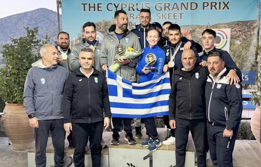 Grand Prix σκοποβολής Κύπρου 2025: Τέσσερα μετάλλια για τους Έλληνες ...
