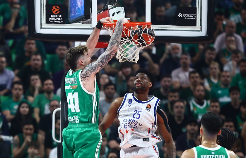 Euroleague: Πρώτη νίκη επί της Εφές ο Παναθηναϊκός, στον δρόμο για το ...